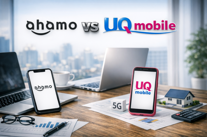 ahamo vs UQ mobile｜2026年最新 徹底比較・対決